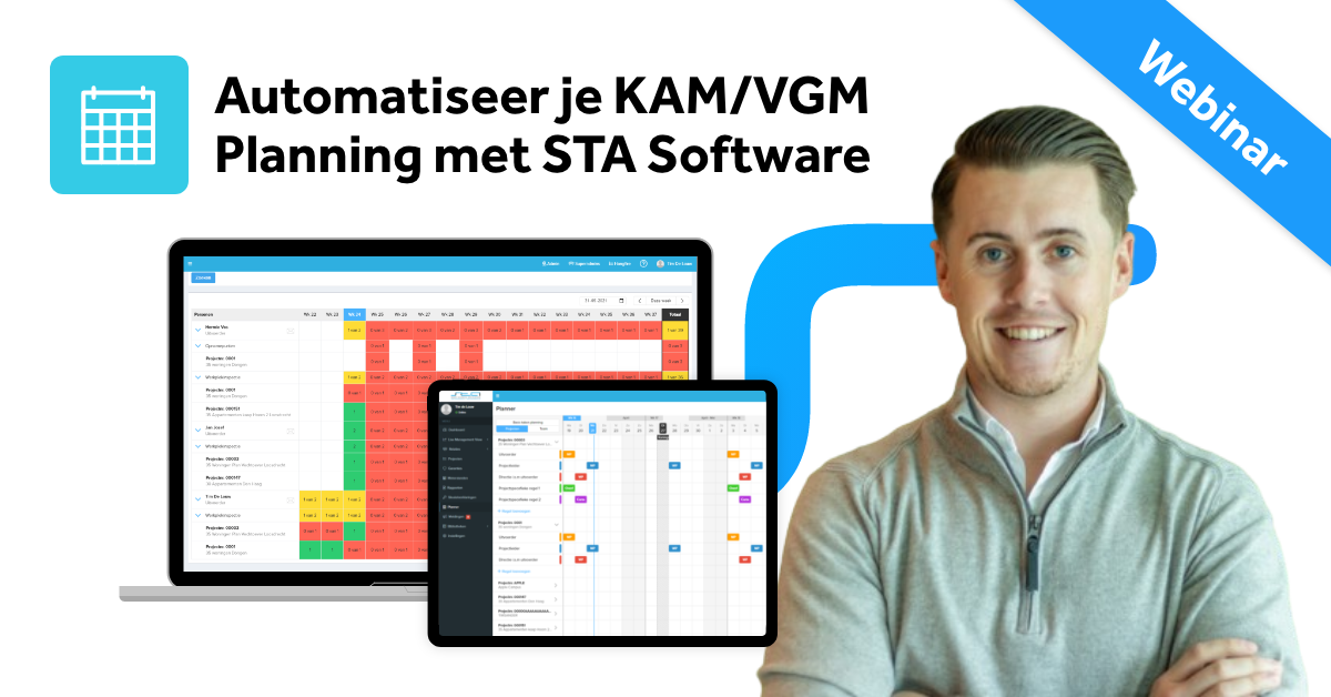 Automatiseer je KAM/VGM Planning met STA Software